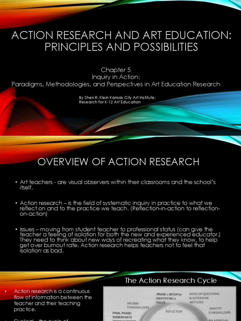 Action Research and Art Education - Principles and Possibilities | PDF ...