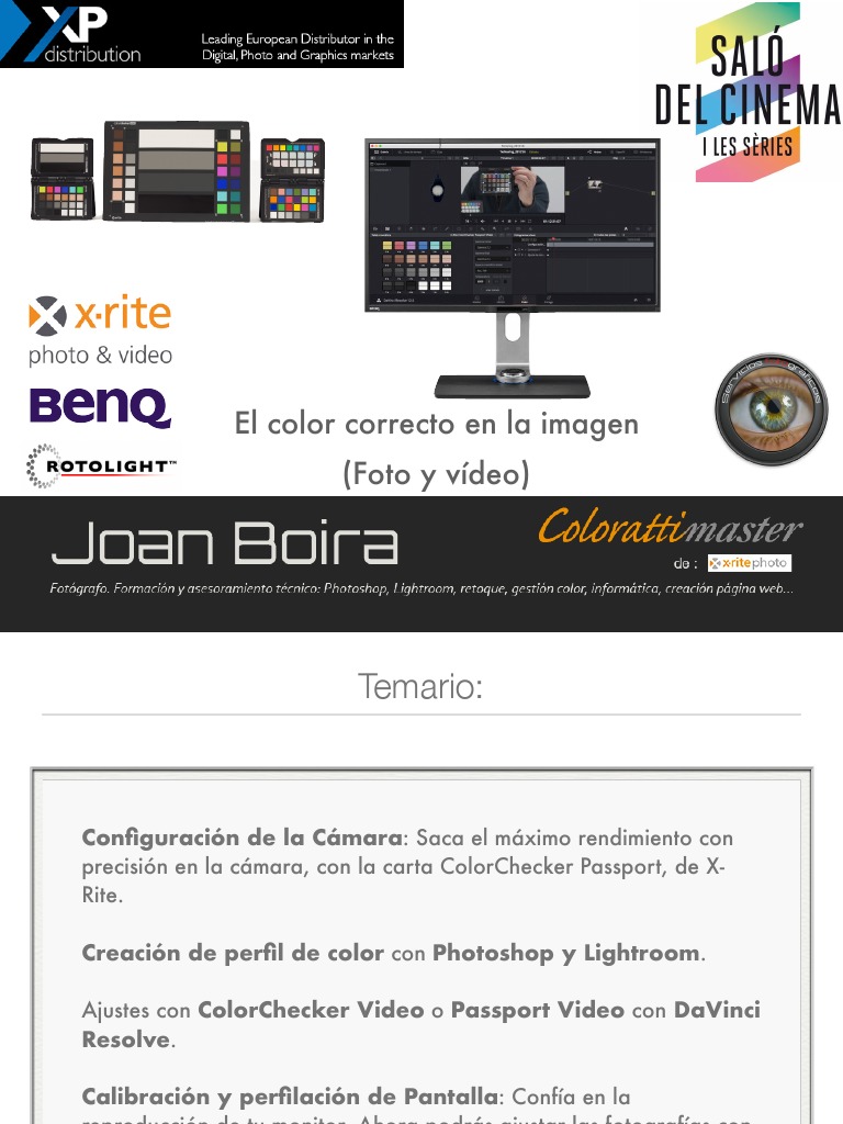 El color correcto en la imagen (Foto y vídeo) | PDF | Formato de imagen ...