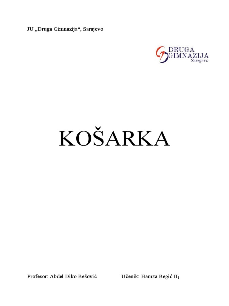 Kosarka Esej | PDF