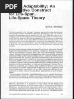 Life Span, Life Space Theory or Self-Concept Theory | PDF