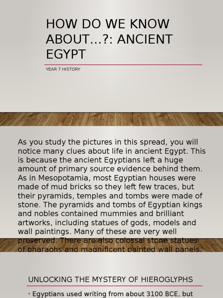 How Do We Know About | PDF