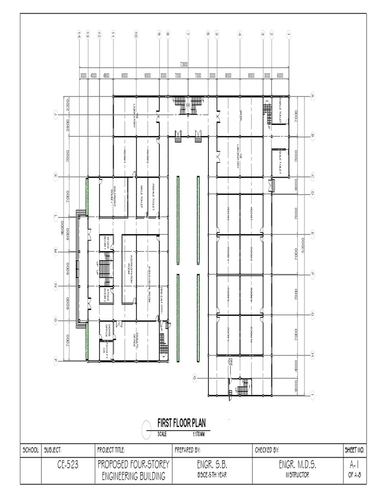 4storey School Building | PDF | Aerospace Engineering | Vehicles