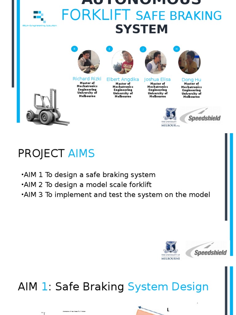 Autonomous Forklift Final Presentation | Download Free PDF | Acceleration | Experiment