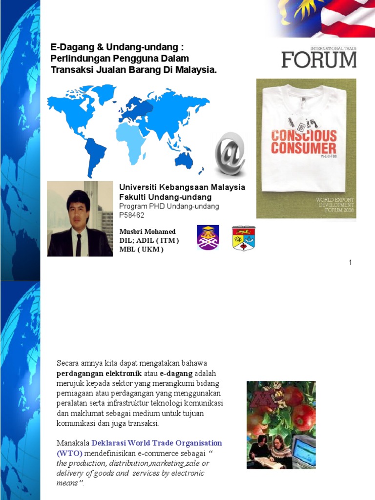 E Dagang Pengguna | PDF