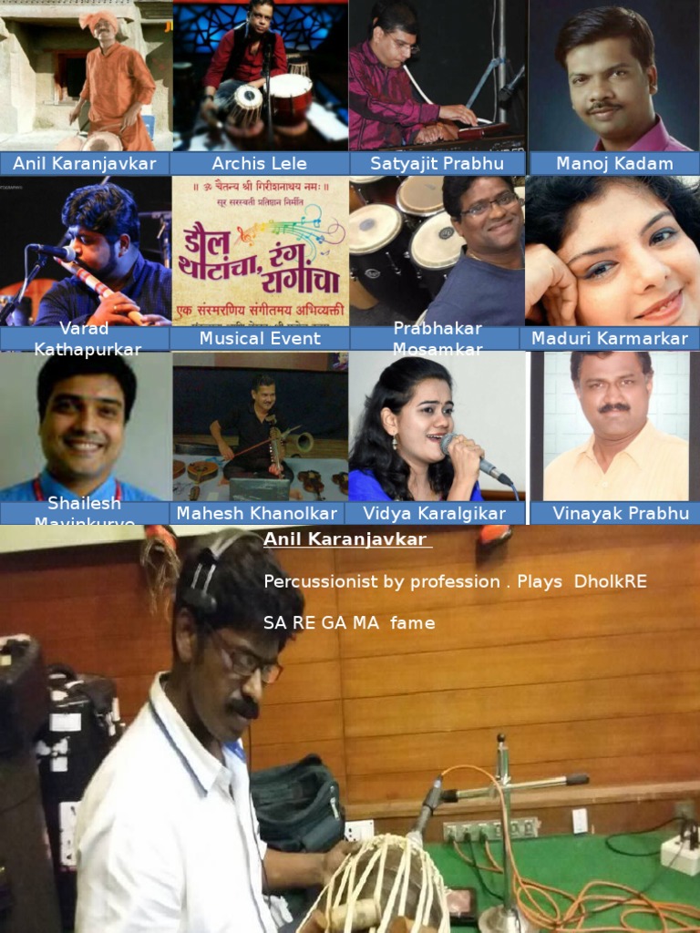 Anil Karanjavkar Archis Lele Satyajit Prabhu Manoj Kadam | PDF ...