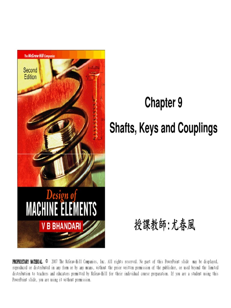 Chapter09 (Shaft) | PDF | Materials Science | Materials