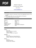 PSA Application Letter | PDF