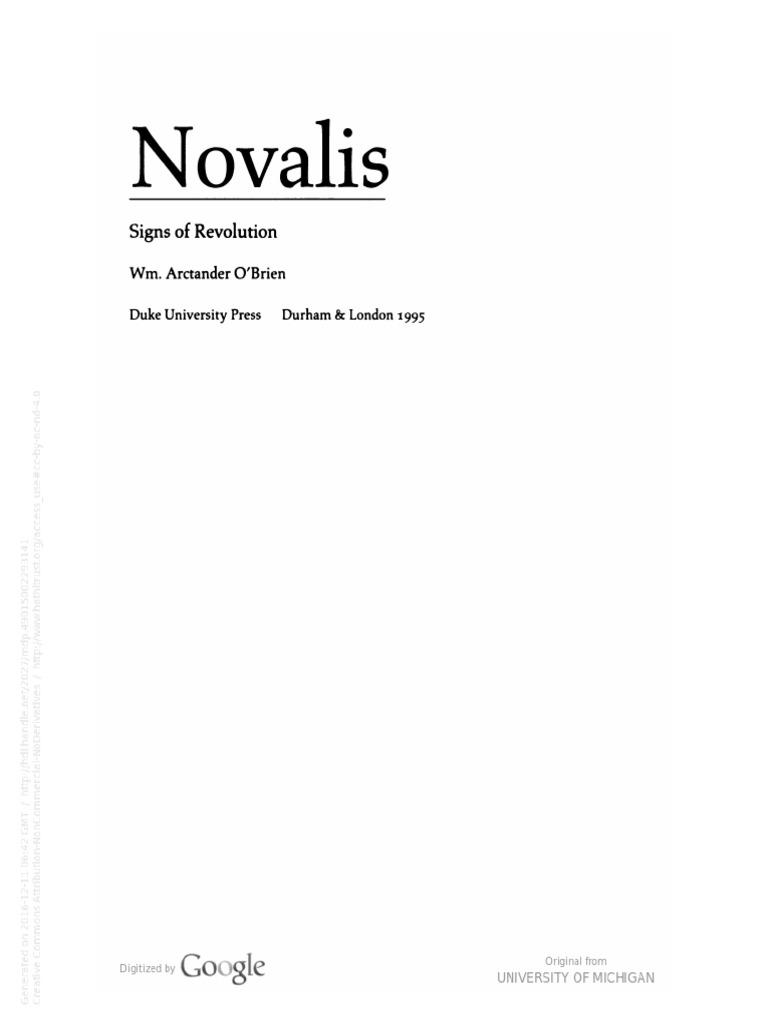 Signs of Revolution | PDF | Romanticism | Quotation Mark