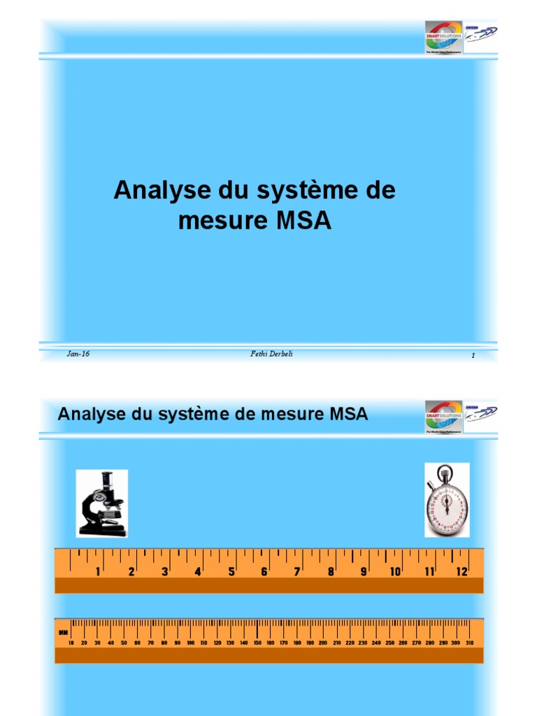 04-MSA1.pdf | Erreur de mesure | Calibrage