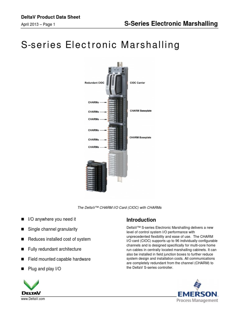 S-Series Electronic Marshalling PDF | PDF | Relay | Switch