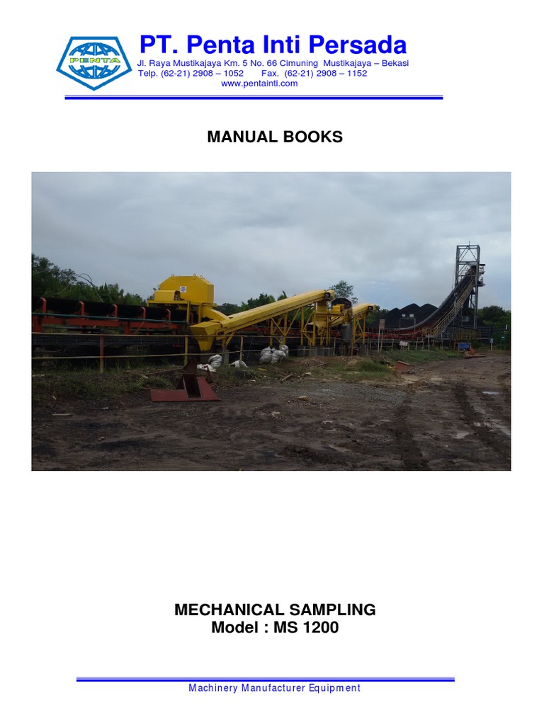 Mechanical Sampling | PDF