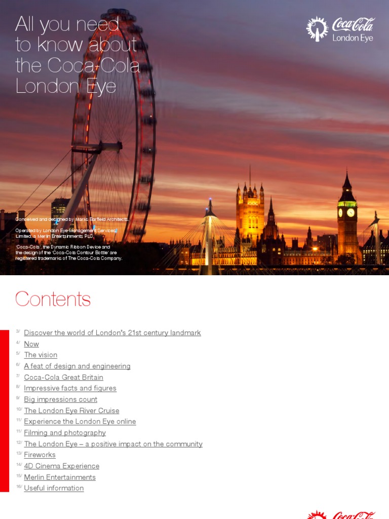 London Eye Information | London | Charitable Organization