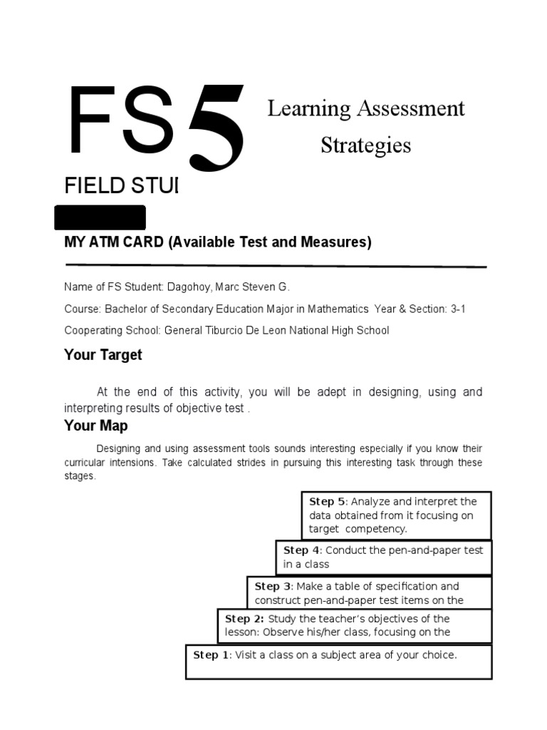 fs 5- episode 2 | Level Of Measurement | Educational Assessment