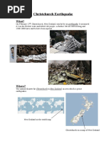 Christchurch Earthquake Case Study 2011 | PDF | Earthquakes | Natural ...