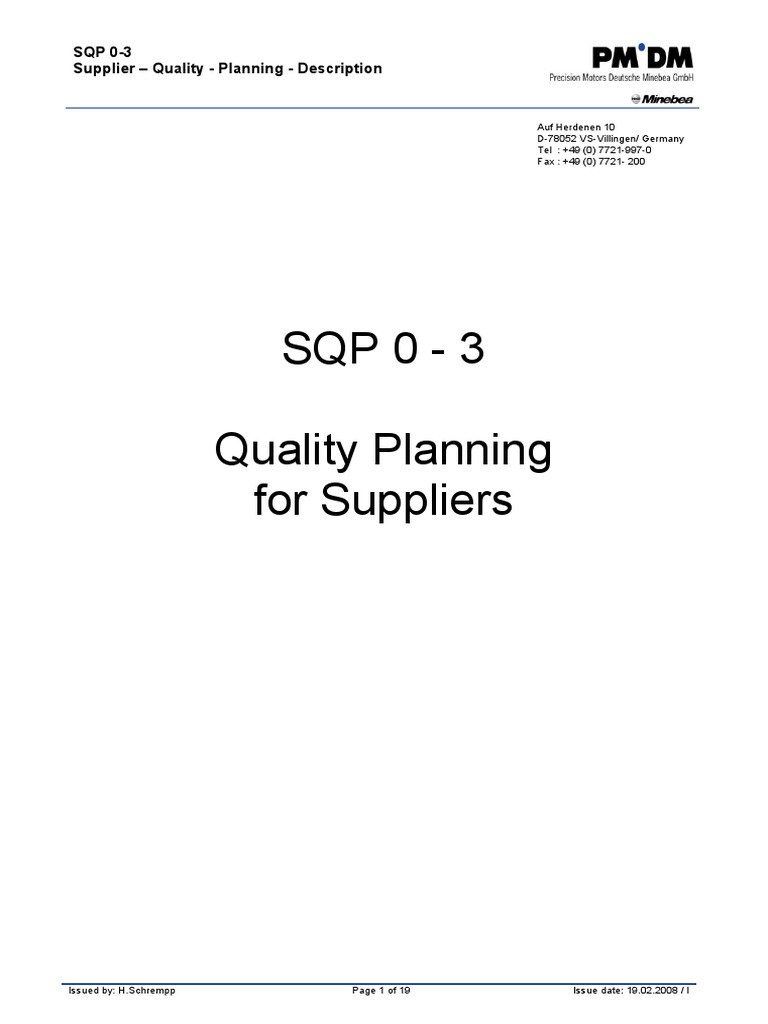 Guideline Release Procedure-SQP | PDF | Engineering Tolerance ...