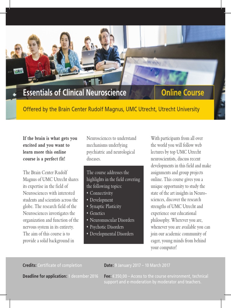 Essentials of Clinical Neuroscience Course | PDF | Neuroscience ...