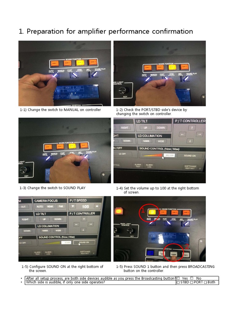 Jds-s4r Maintenance Manual (Amp, Comp) | PDF