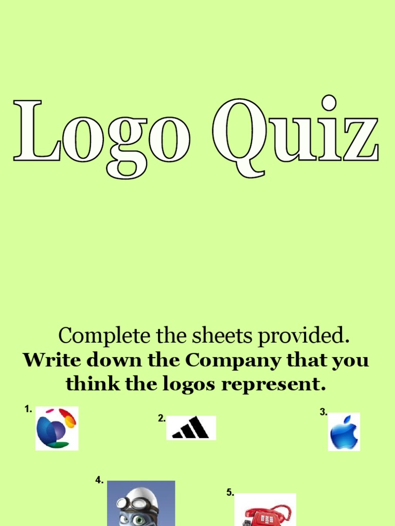 Logo Recognition and Importance Guide | PDF