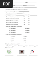 Ispit Predznanja Iz Hrvatskog Jezika Za Treci Razredjadri | PDF