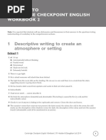 Edexcel IGCSE English Language Imaginative Writing Tasks | PDF | Home ...
