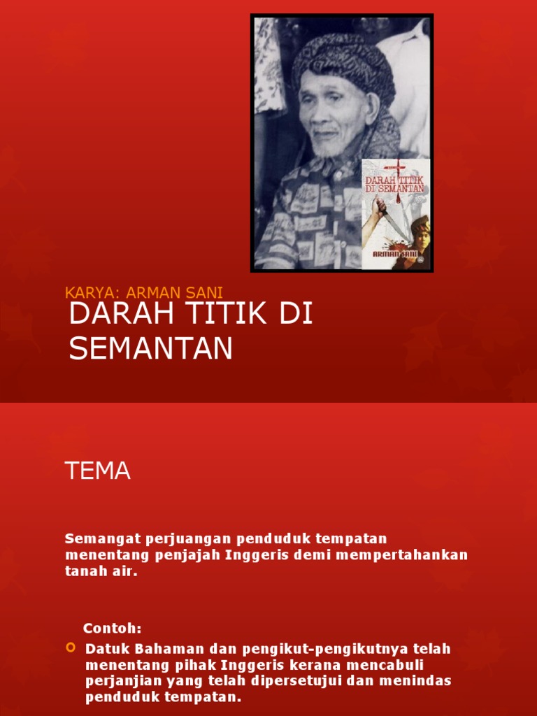 Darah Titik Di Semantan | PDF
