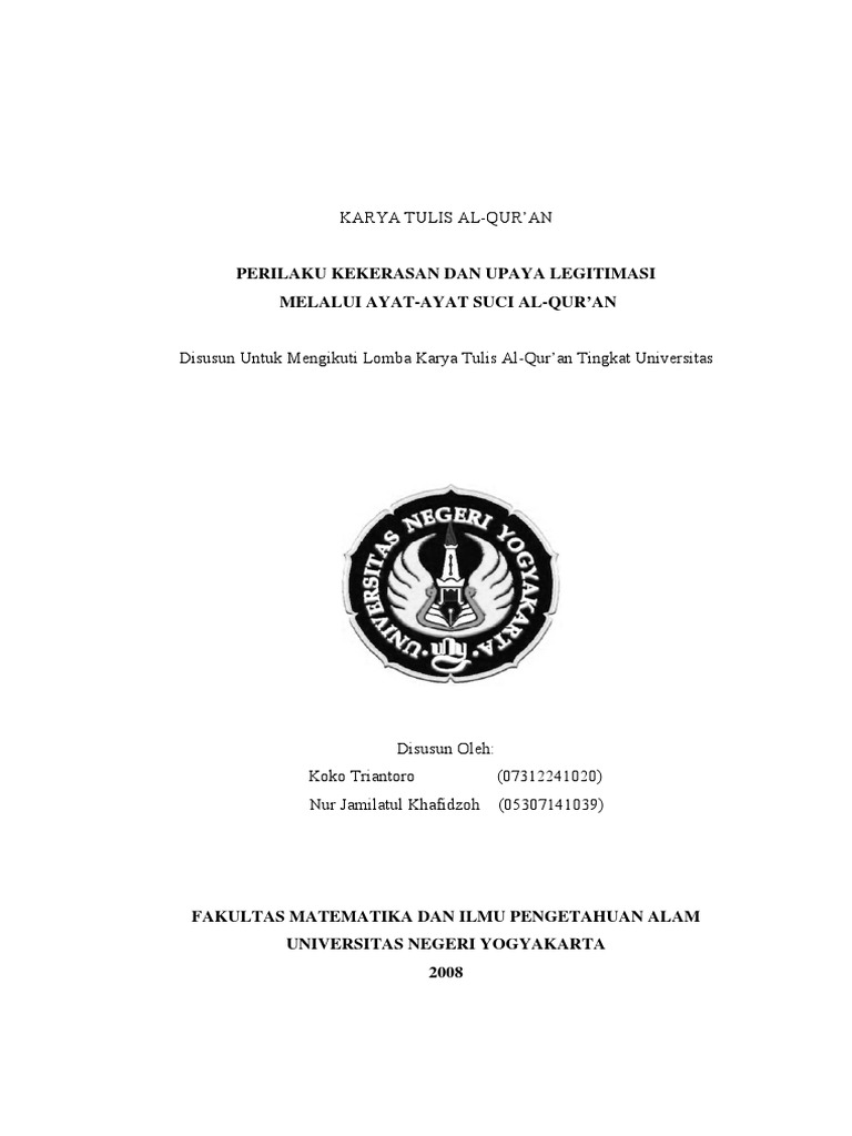 Contoh KTA PDF | PDF
