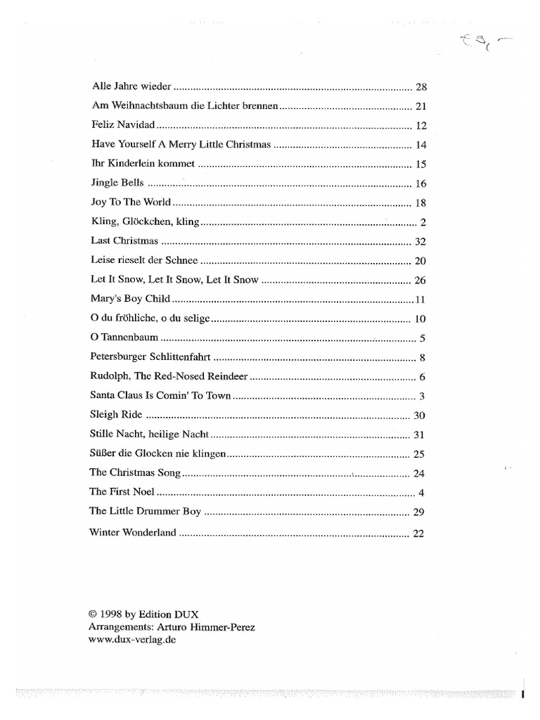 Alto Sax Popular Christmas Play Along PDF | PDF