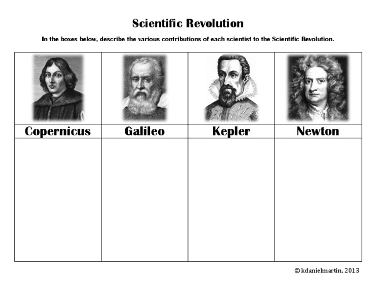 Copernicus Galileo Kepler Newton: Scientific Revolution | PDF