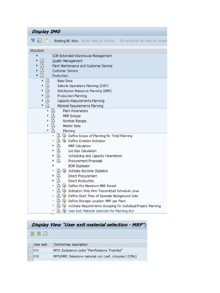 MRP User Exit Enhancement M61X0001 | PDF | Modular Programming | Subroutine