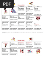 LSU 459 Dining Hall Menu for Oct 15 | PDF | Spanish Cuisine | Roasting
