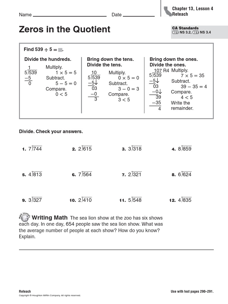 Division With Zero | PDF