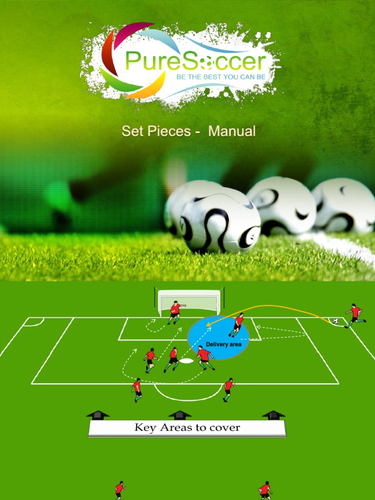 Set Pieces Manual for Soccer Strategies | PDF | Sports & Recreation