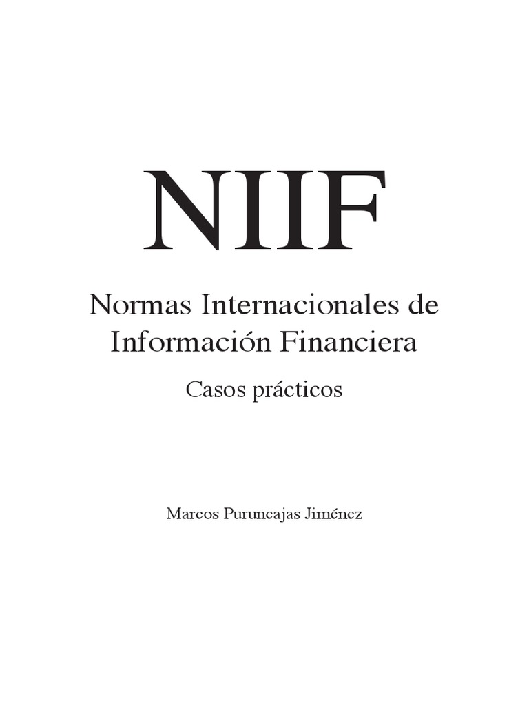 Niif Casos Practicos 1 PDF | PDF | normas internacionales de ...