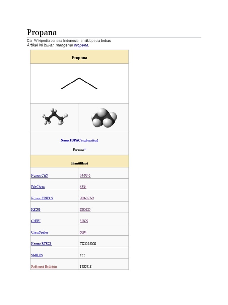 Propana | PDF