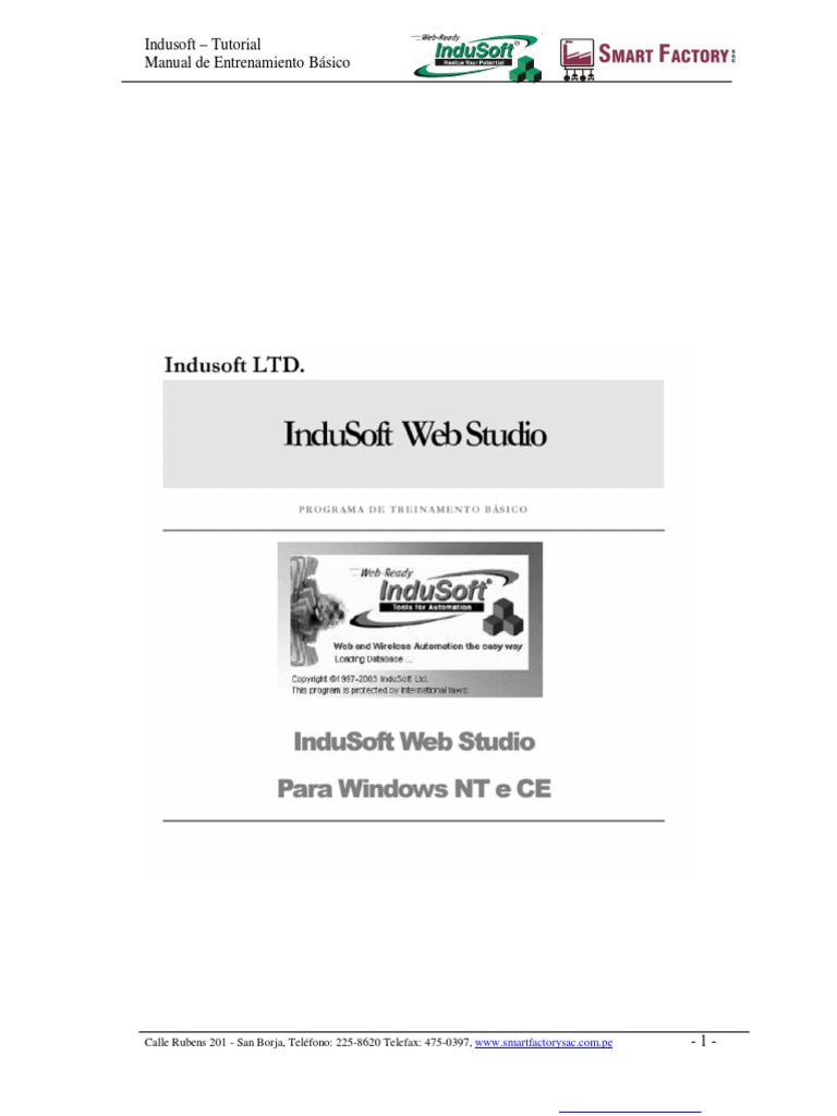 Tutorial Indusoft | PDF | Windows XP | Microsoft Windows