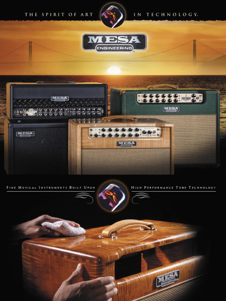 Catalogo Mesa | PDF | Audio Electronics | Sound