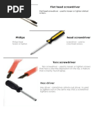 Tools in Computer Hardware Servicing | PDF | Technology & Engineering