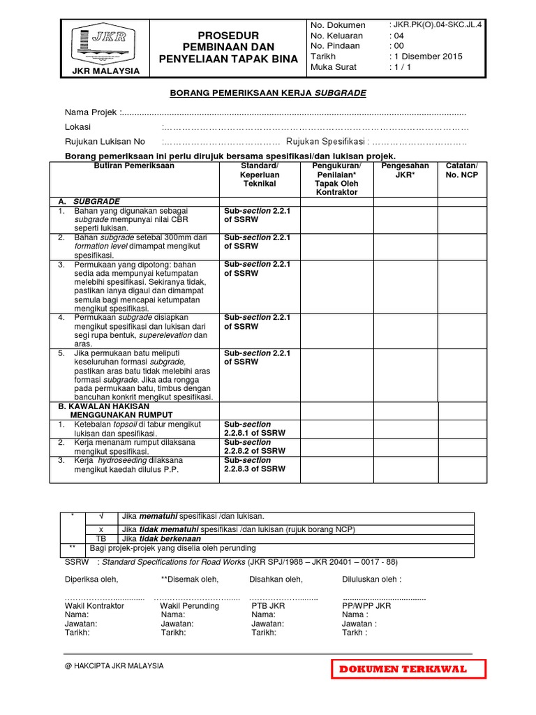 JKR - PK (O) .04-Skc. JL 4 | PDF