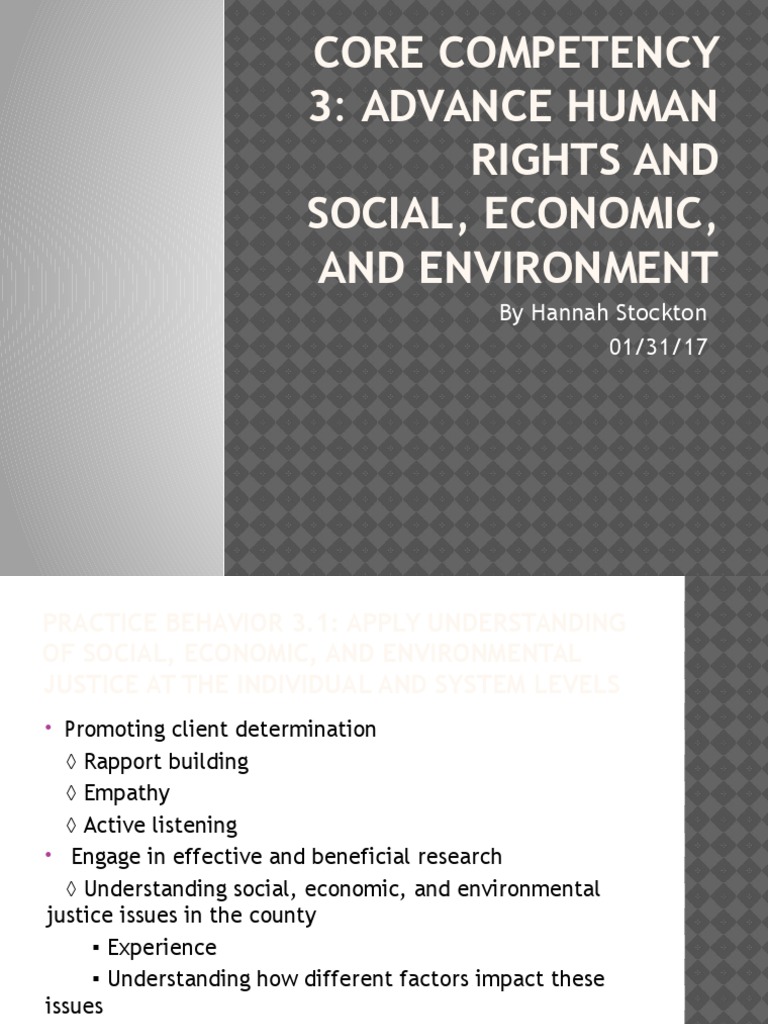 Core Competency 3 | PDF