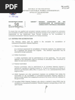 DPWH Minimum Testing Requirements | PDF | Asphalt | Road Surface