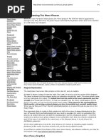 Montessori Moon Phases 3 Part Cards | PDF | Planemos | Planets Of The ...