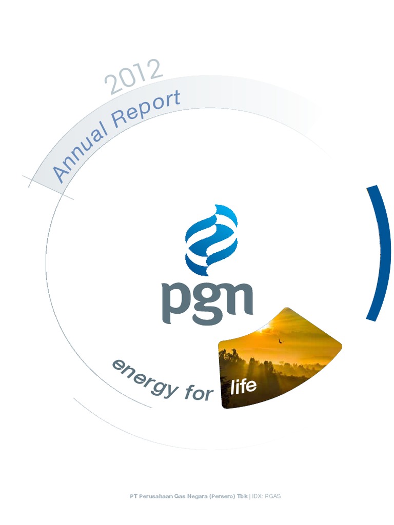 2012 PGN Annual Report | PDF | Natural Gas | Corporate Social ...