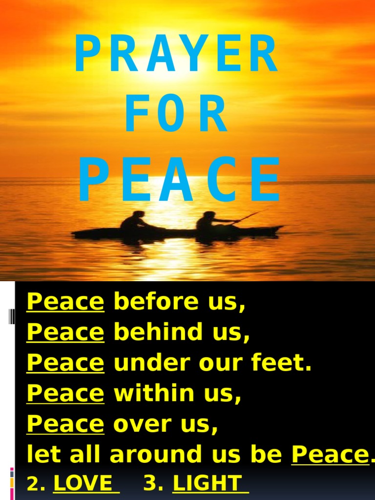 Prayer For Peace | PDF