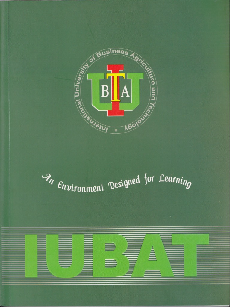 IUBAT Bulletin | PDF | University And College Admission | Academic Degree