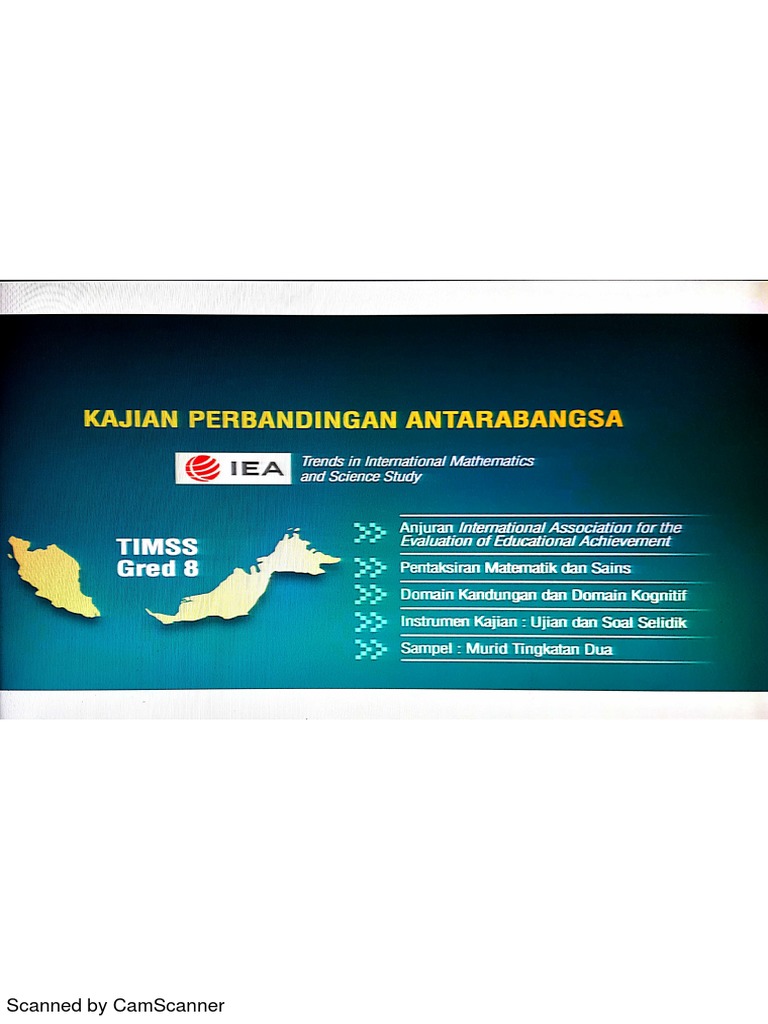 Laporan TIMSS | PDF