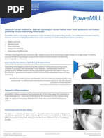 PowerMill Class PDF | PDF | Machine Tool | Drilling