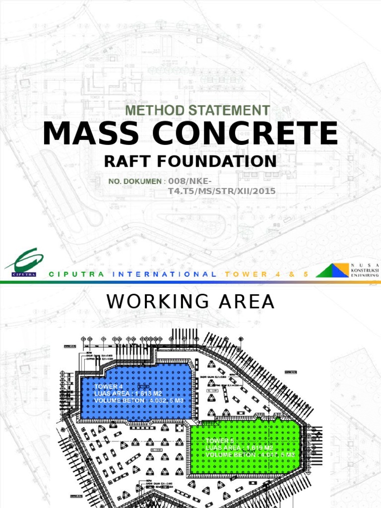 Metode Mass Concrete Rev.2 | PDF