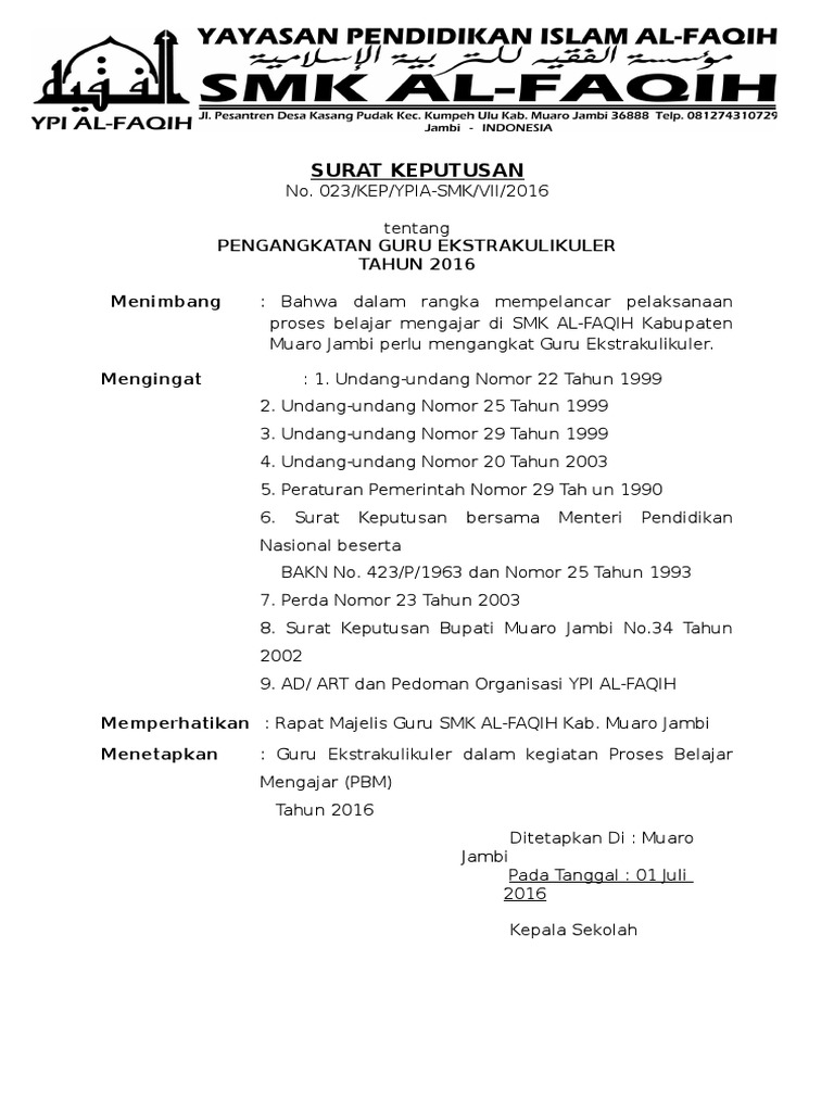 SK Pramuka Pencak Silat | PDF