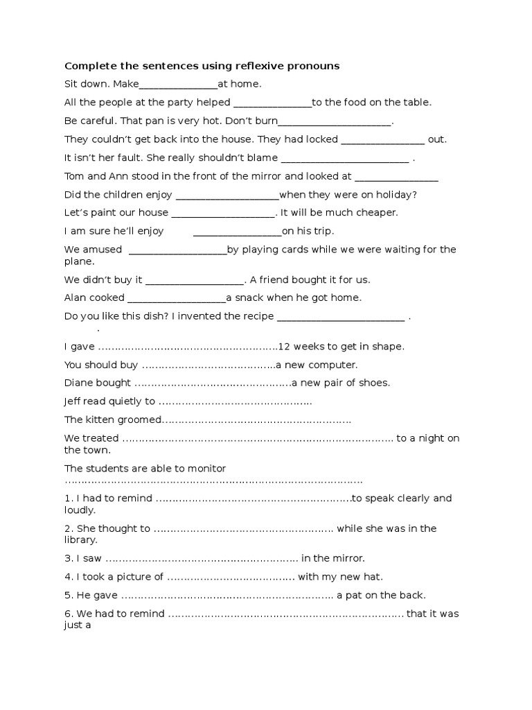Conditional Sentences and Pronouns Exercise | PDF | Linguistic ...