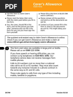 Disability Allowance Guide | PDF | Disability | Injury